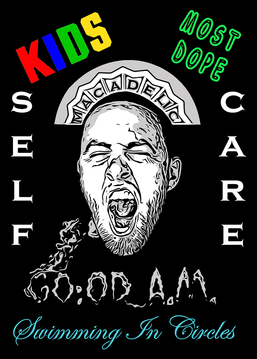 'Mac Miller Macadelic' Poster, picture, metal print, paint by Justin ...