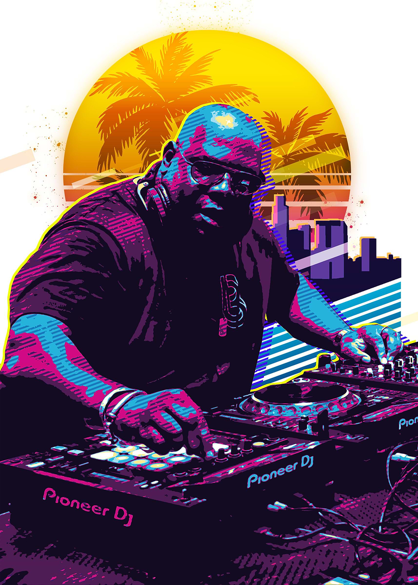 'carl cox' Poster, picture, metal print, paint by Bestselling Music ...