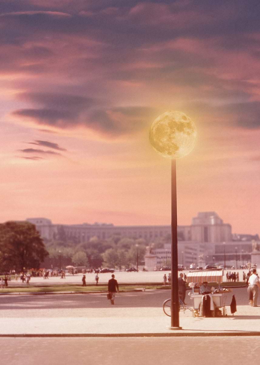 'Moon Lantern' Poster, picture, metal print, paint by Untold Nostalgia ...