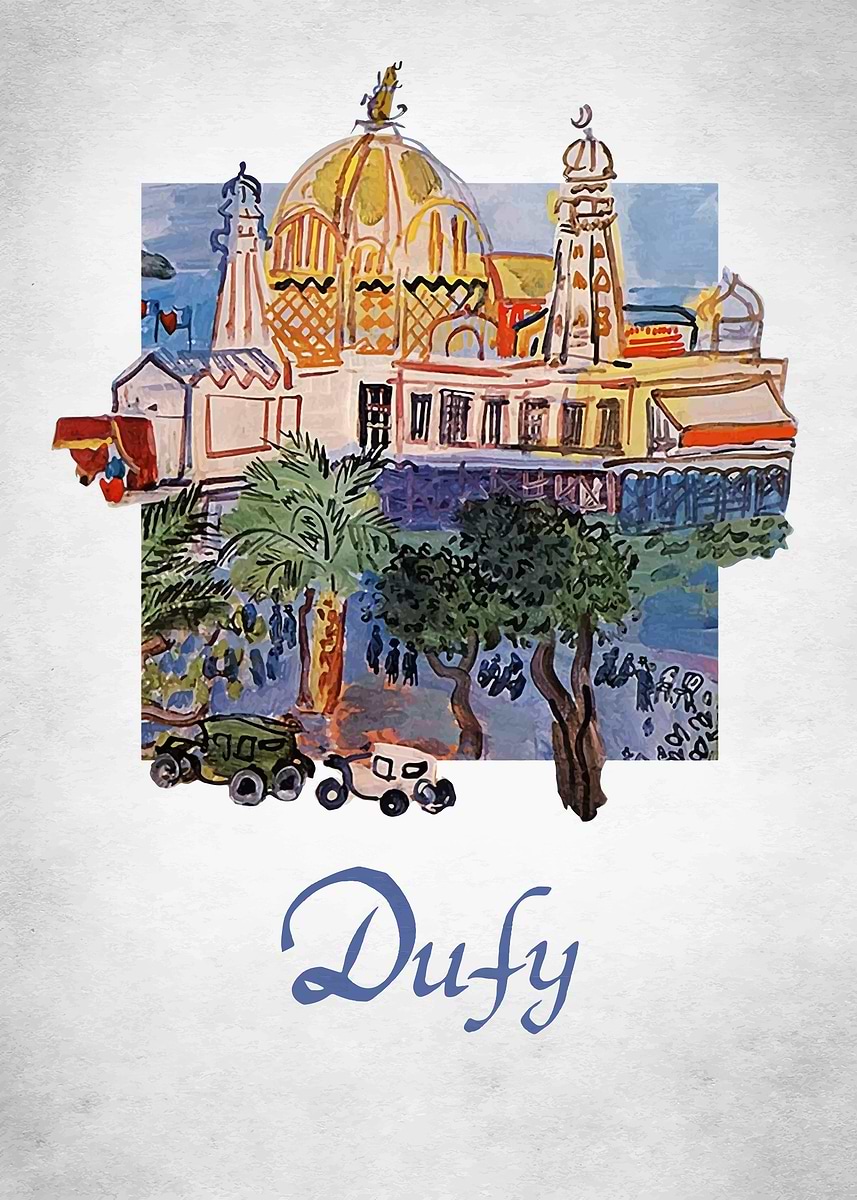 'Raoul Dufy' Poster, picture, metal print, paint by Bo Kev | Displate