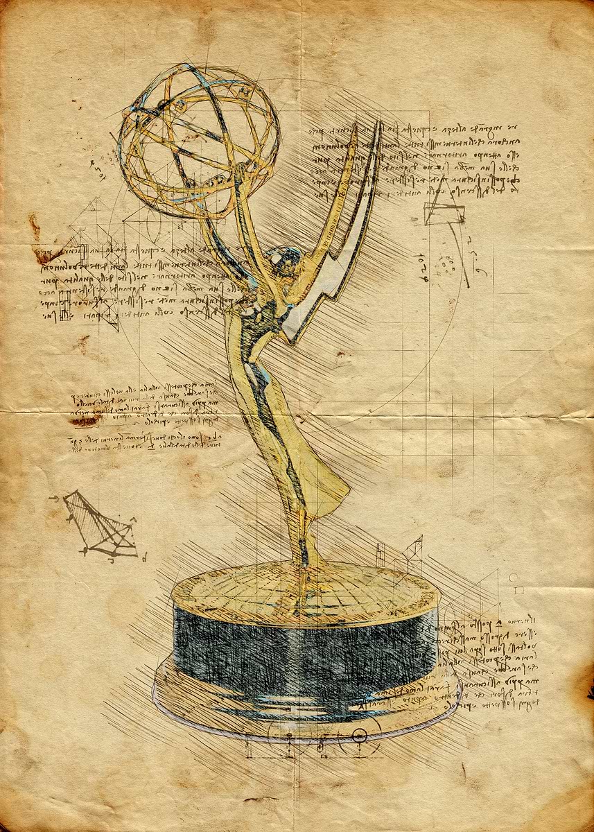 'Emmy' Poster, picture, metal print, paint by Posterlicious | Displate
