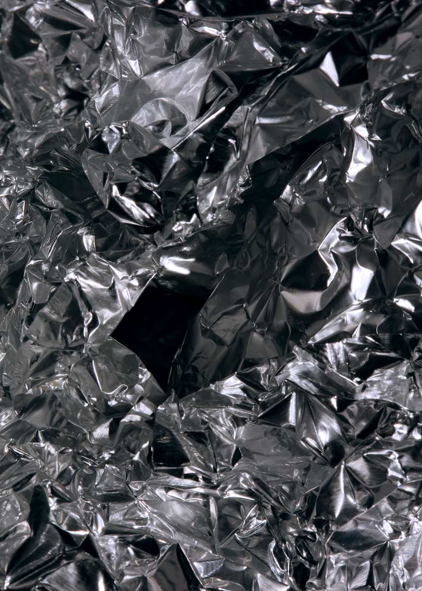 'Alu folie background macro' Poster, picture, metal print, paint by ...