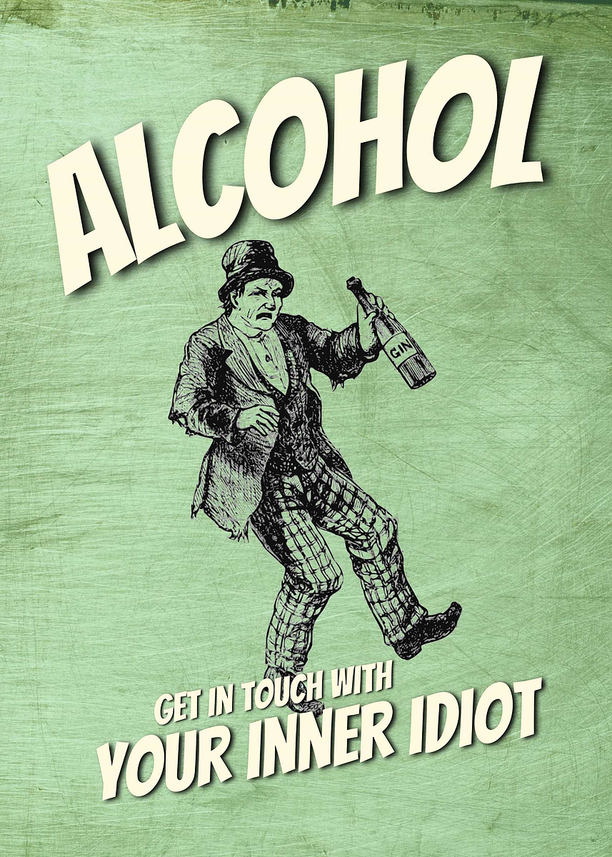 'Your inner idiot 4' Poster, picture, metal print, paint by Artistic ...