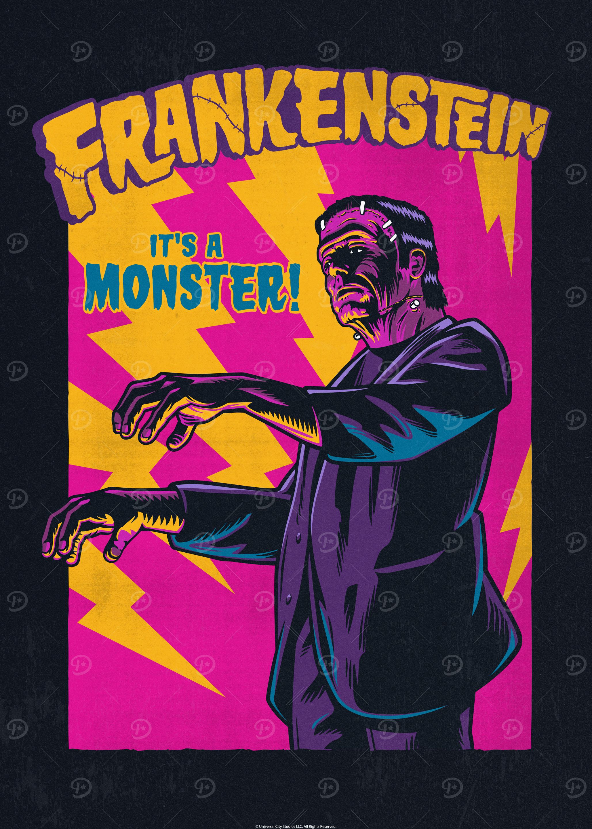 'Frankenstein' Poster, picture, metal print, paint by Universal ...