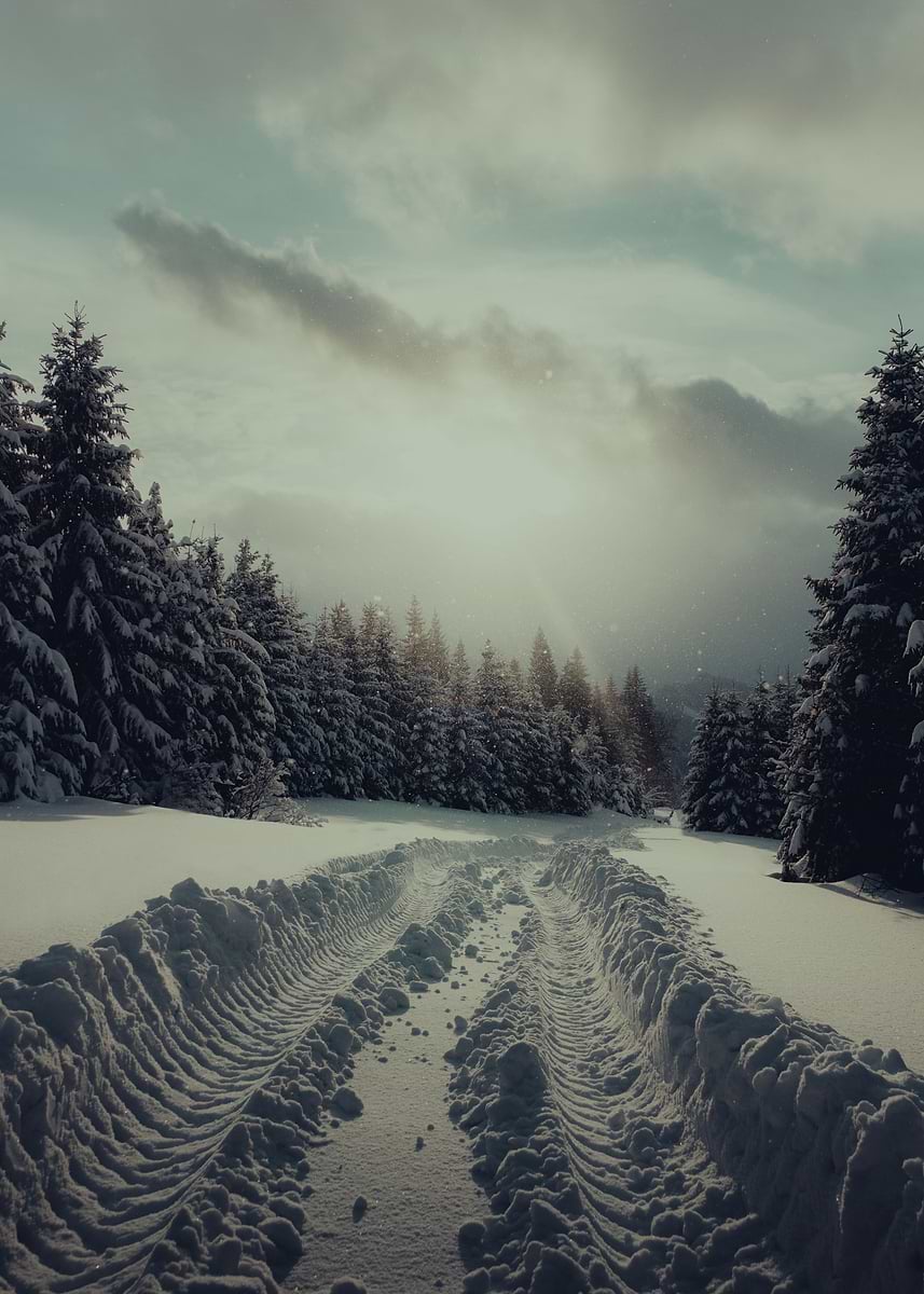 'Path' Poster, picture, metal print, paint by 19thpic | Displate