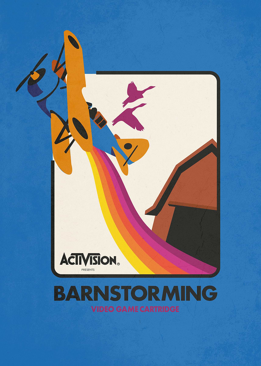 'Barnstorming' Poster, picture, metal print, paint by Activision ...