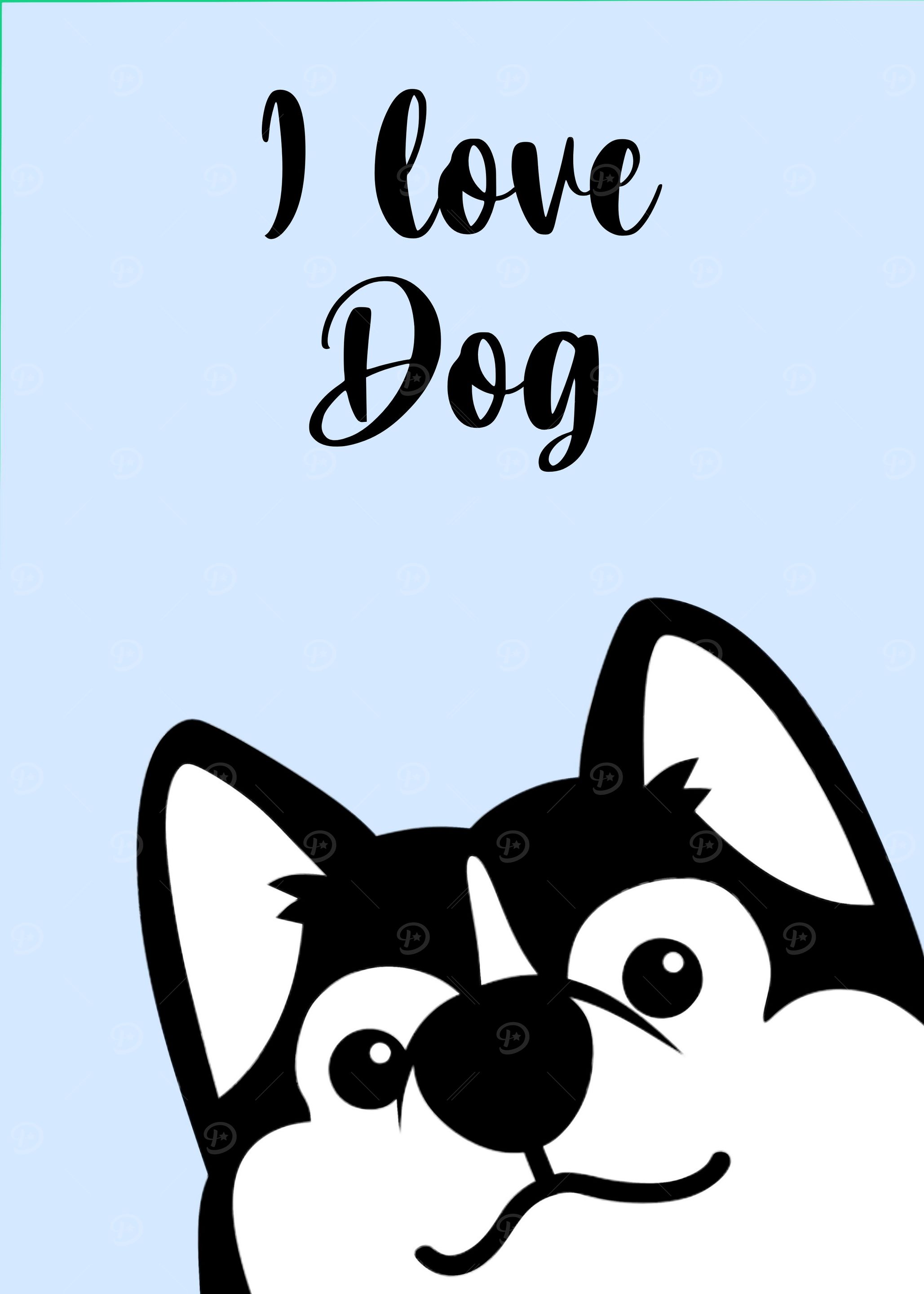 'Dogs quotes' Poster, picture, metal print, paint by iwak ayam | Displate