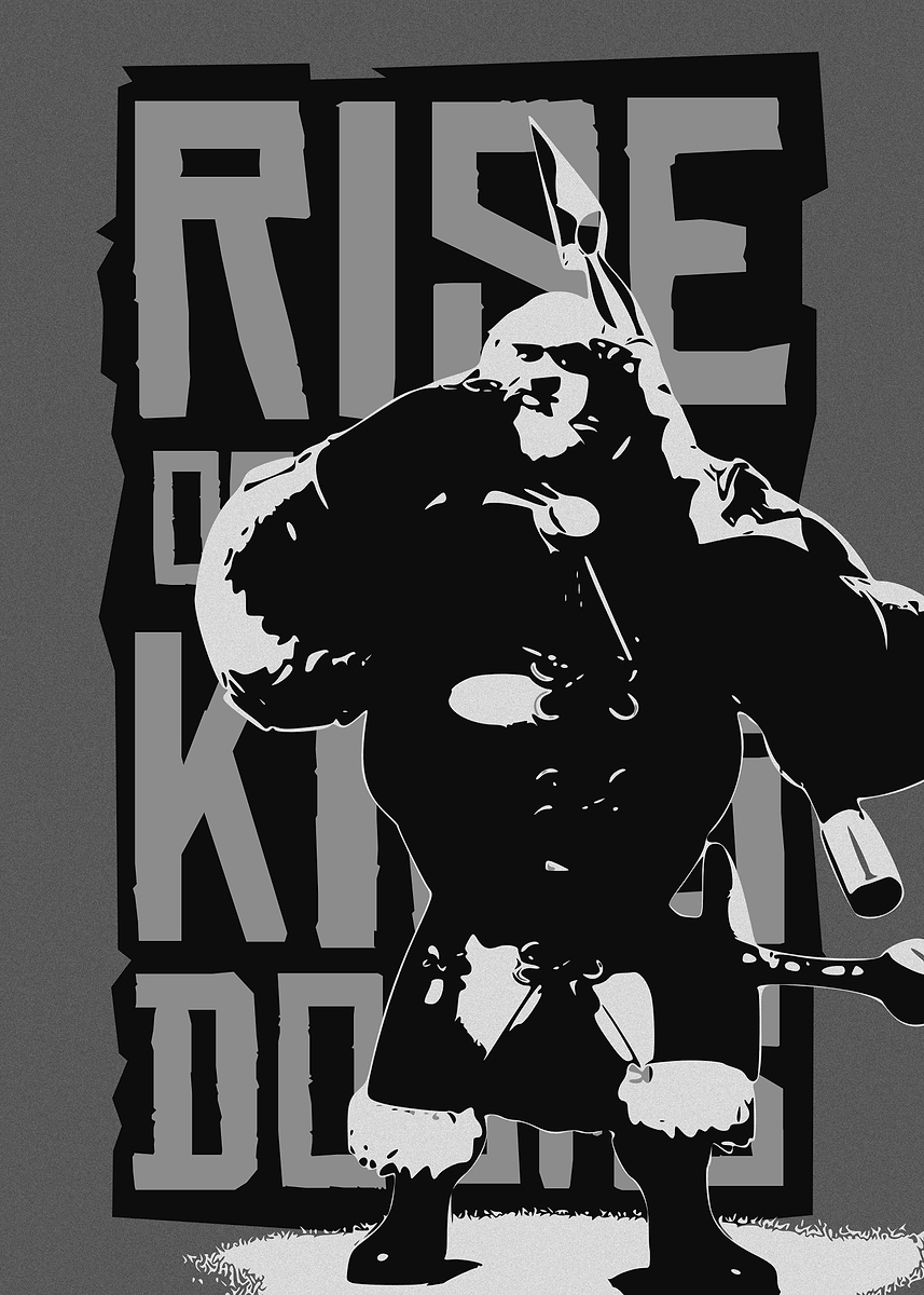 'ROK Dragon Lancer' Poster, picture, metal print, paint by ...