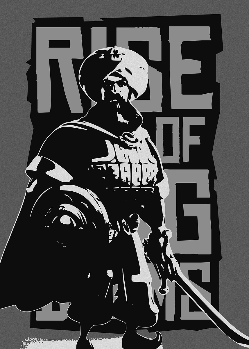 'ROK Baibars' Poster, picture, metal print, paint by vectorhelowpal ...