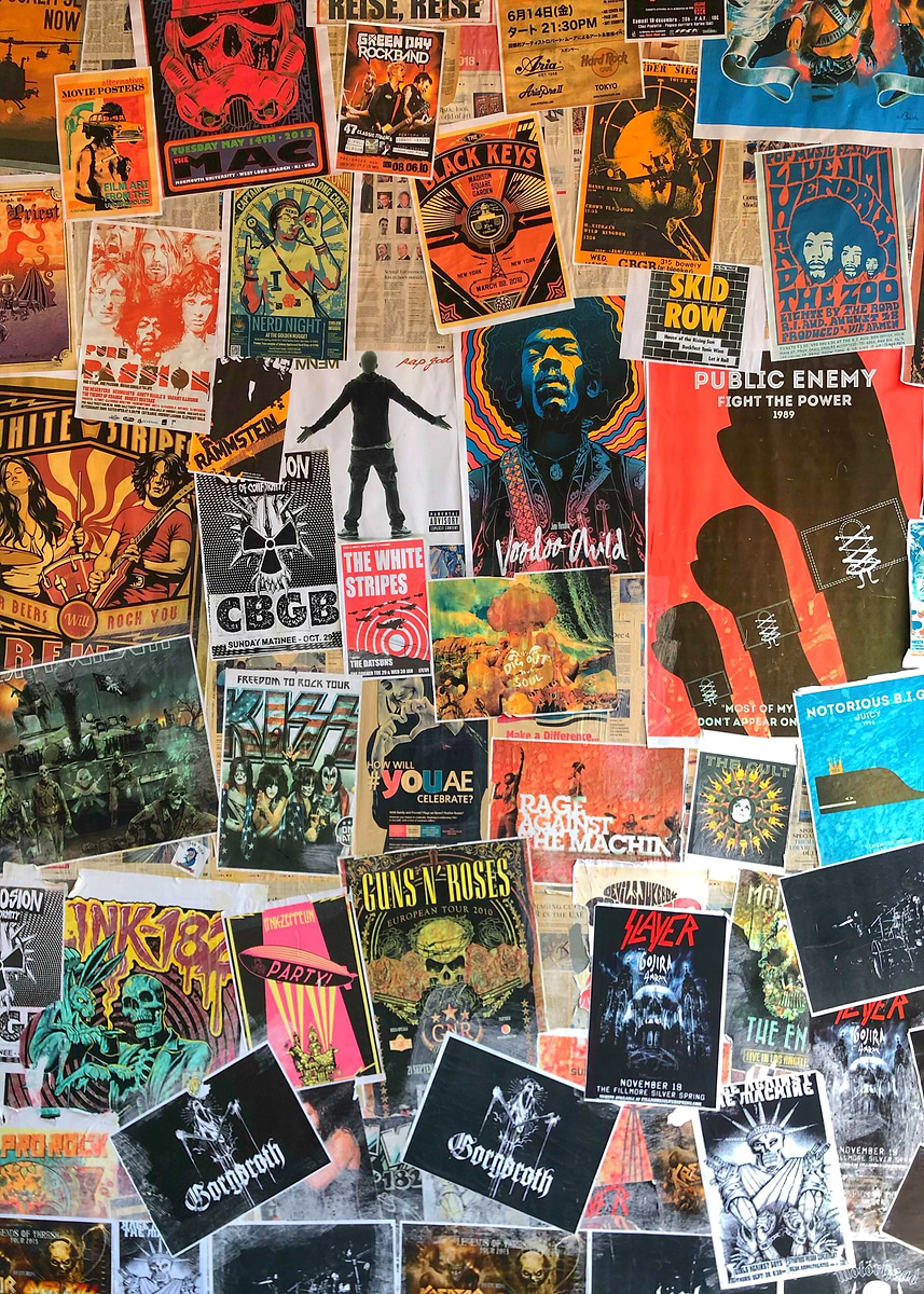 'Album Collage' Poster, picture, metal print, paint by VenomUnrefined ...