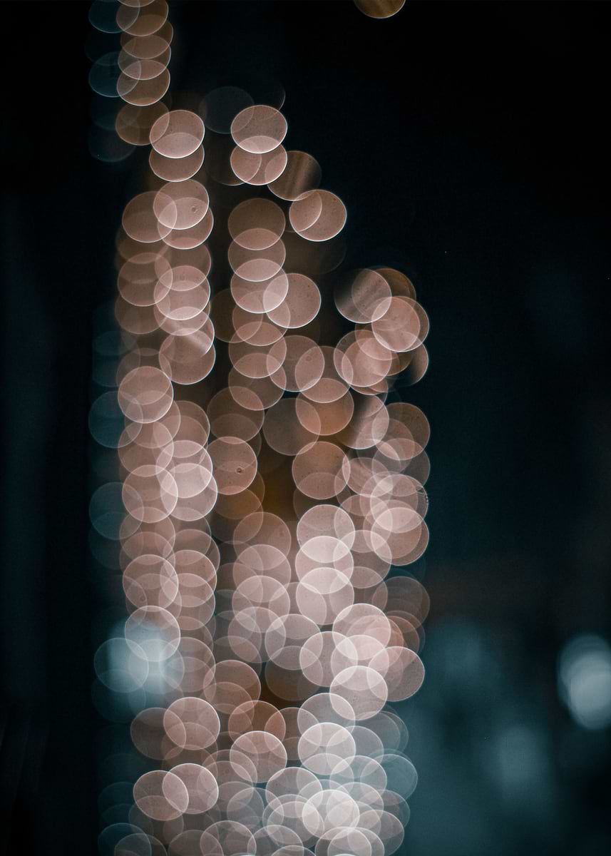 'The beautiful night light' Poster, picture, metal print, paint by ...