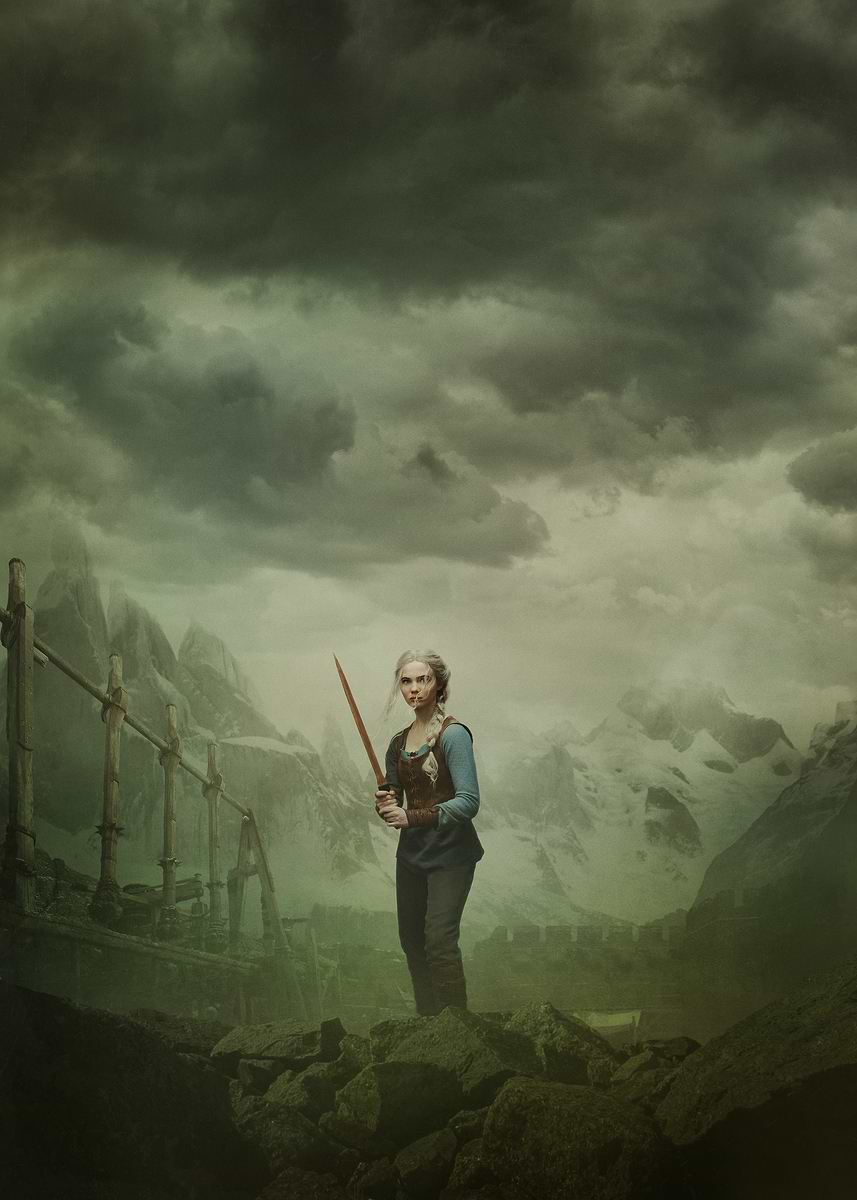 'Princess of Cintra' Poster, picture, metal print, paint by The Witcher ...