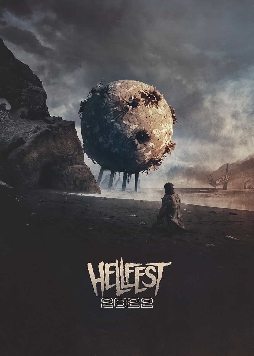 'Hellfest 7' Poster, picture, metal print, paint by Hellfest | Displate