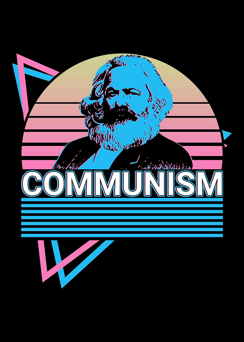 'Communism Karl Marx' Poster, picture, metal print, paint by ...