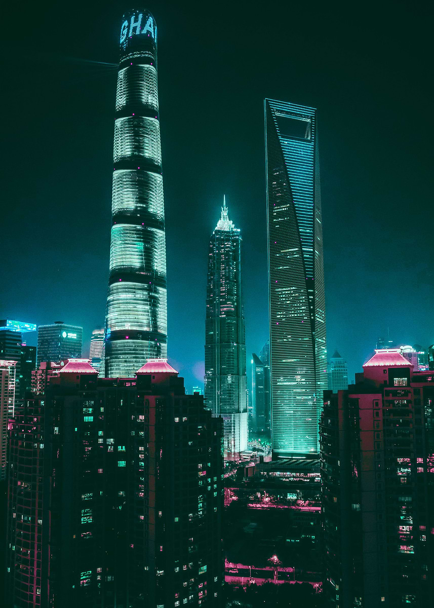 'Midnight City' Poster, picture, metal print, paint by SynthPrincipal ...