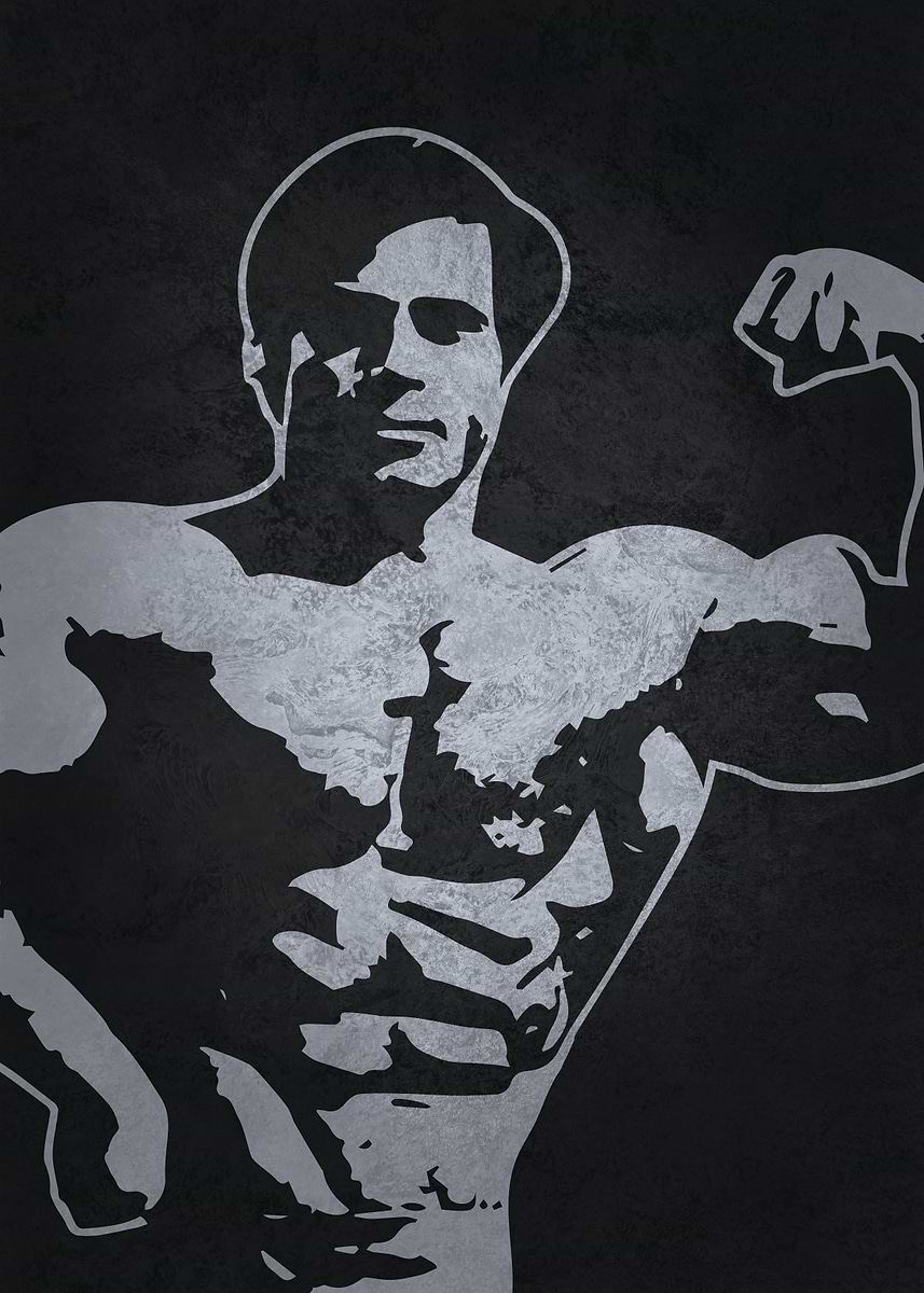 'Franco Columbu Iconic' Poster, picture, metal print, paint by Susumu ...