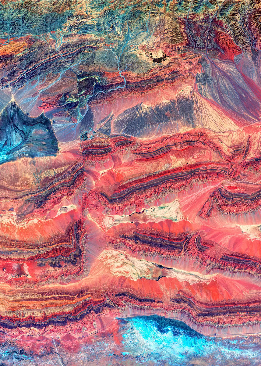 'Faults' Poster, picture, metal print, paint by GISARTISTS | Displate