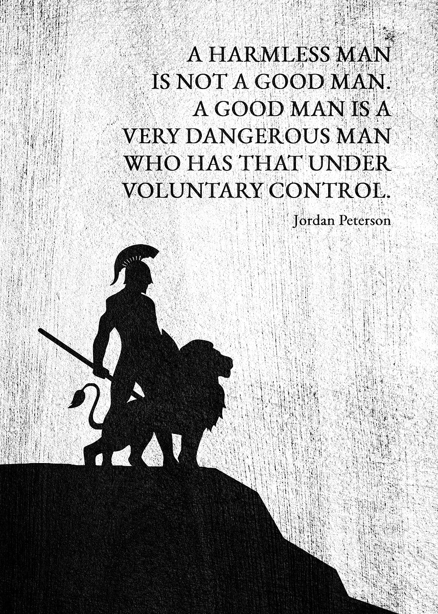 'A Good But Dangerous Man' Poster, picture, metal print, paint by ...