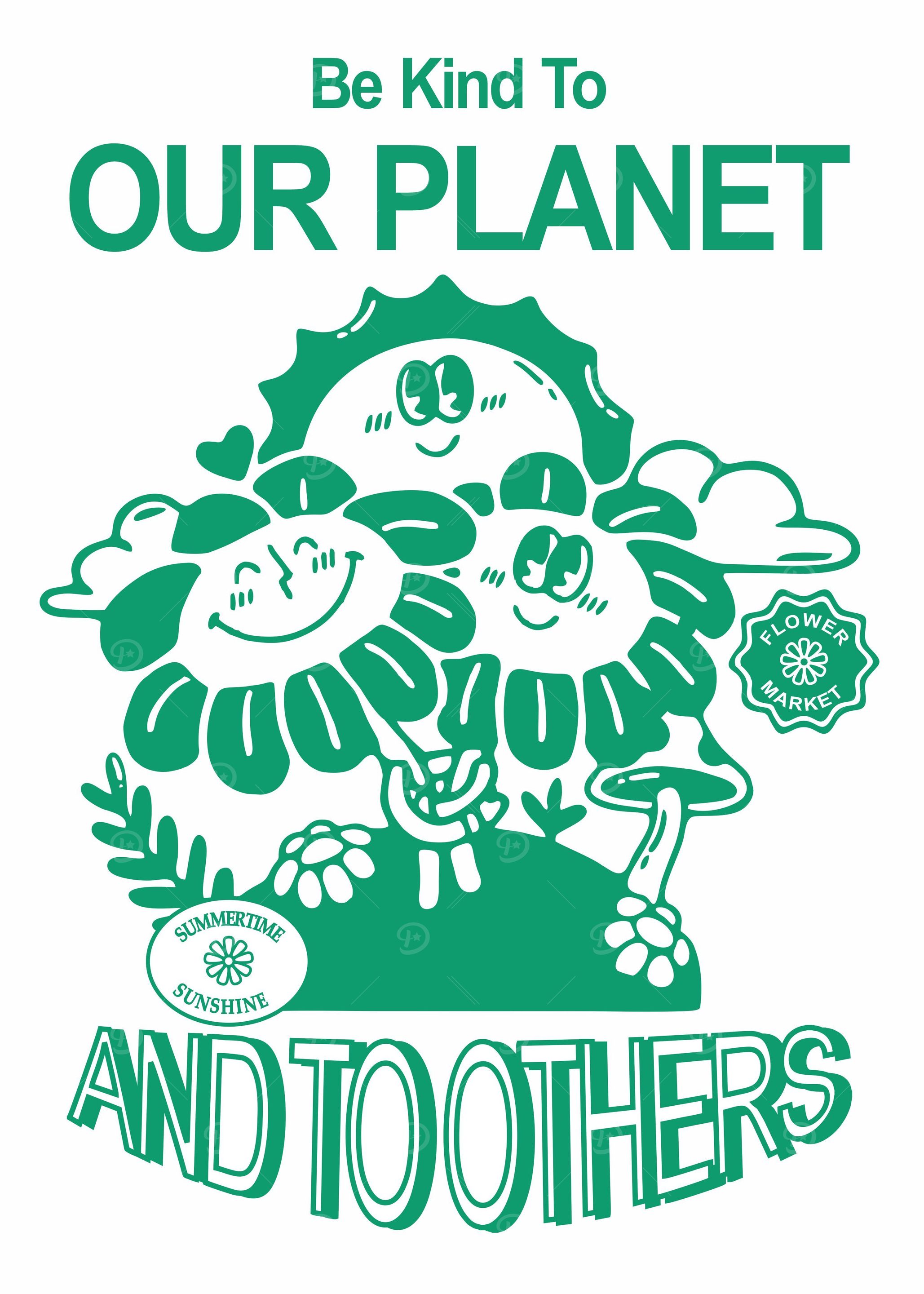 'OUR PLANET' Poster, picture, metal print, paint by Friendly GROUP ...