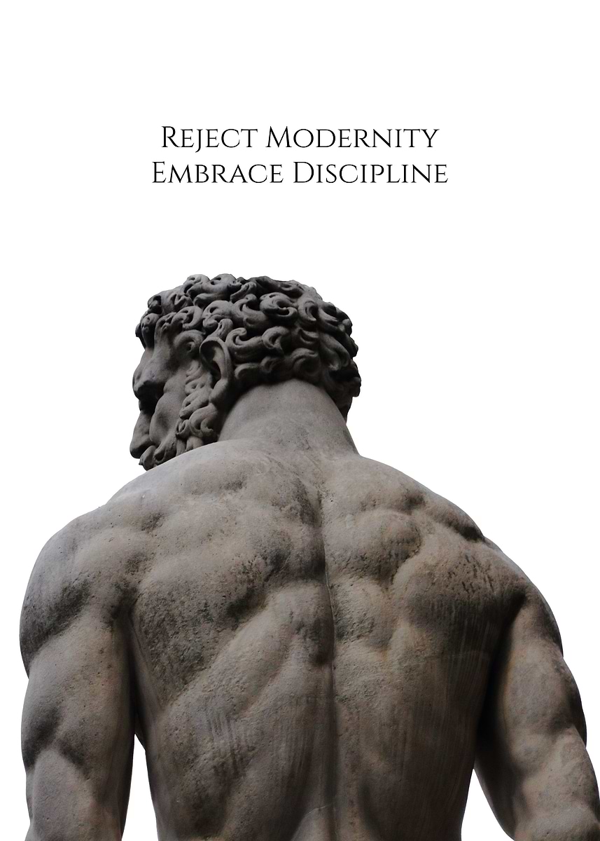 'Discipline' Poster, picture, metal print, paint by MrBenZ | Displate