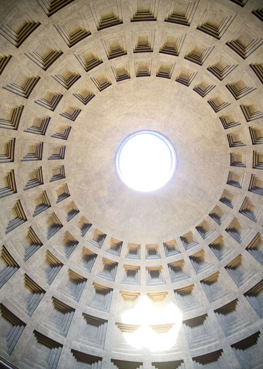 'The Pantheon in Rome 1' Poster, picture, metal print, paint by Anita's ...