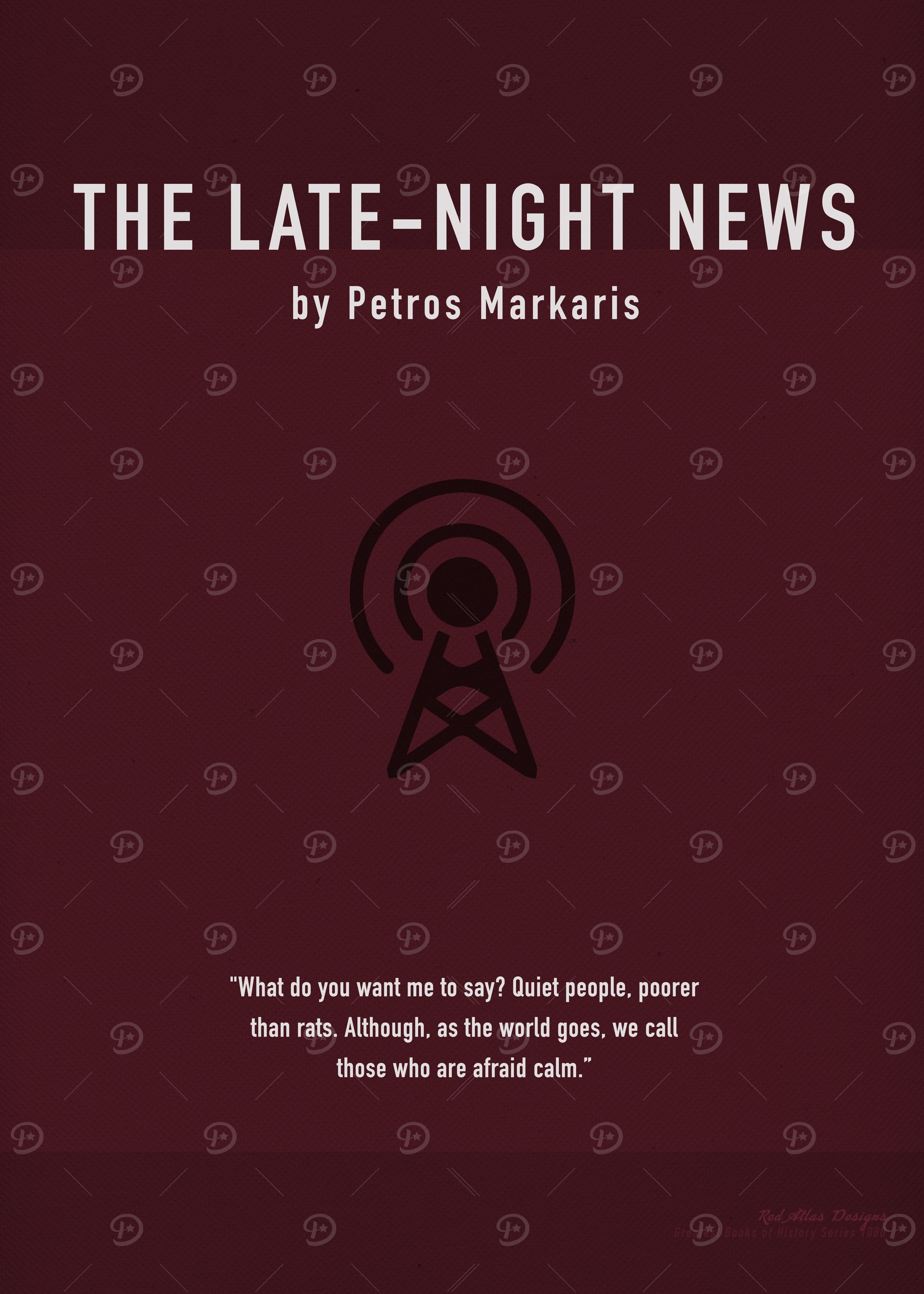 ' The Late Night News' Poster, picture, metal print, paint by Design ...