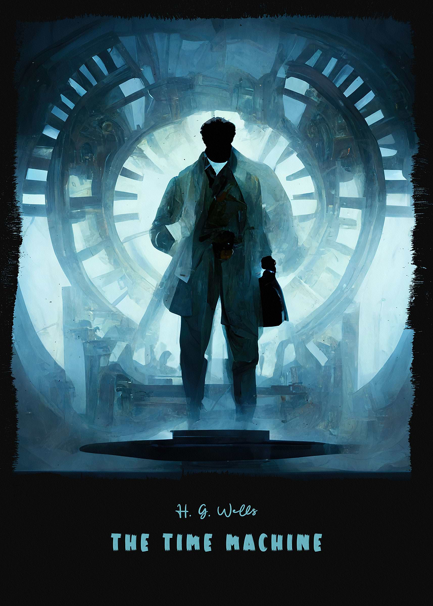 'The Time Machine' Poster, picture, metal print, paint by Deniz A ...