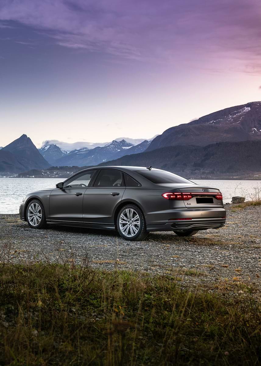 'Audi A8 ' Poster, picture, metal print, paint by Marcel Lee | Displate
