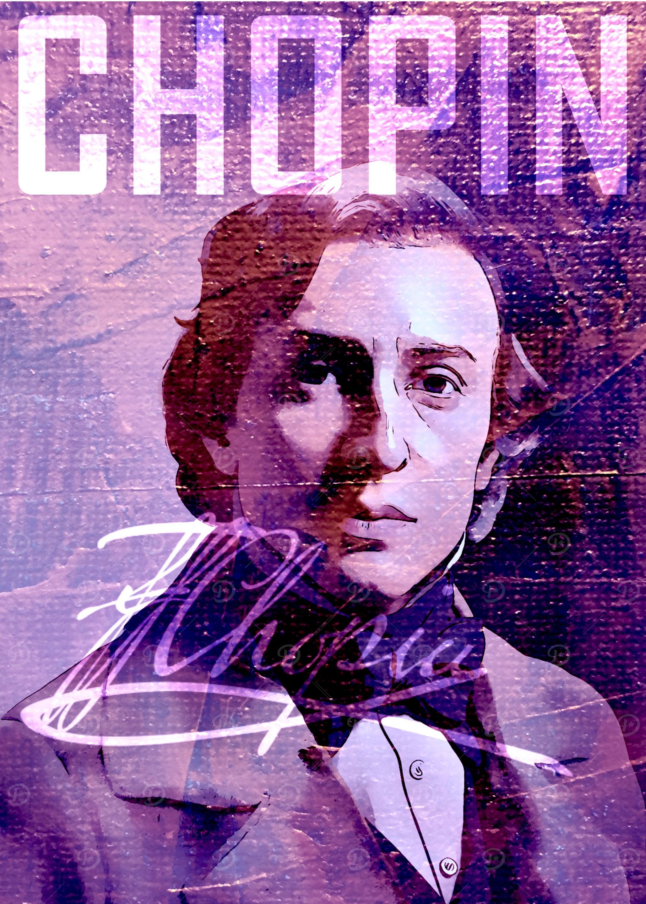 'Frederic Chopin Fine Art' Poster, picture, metal print, paint by Anton ...