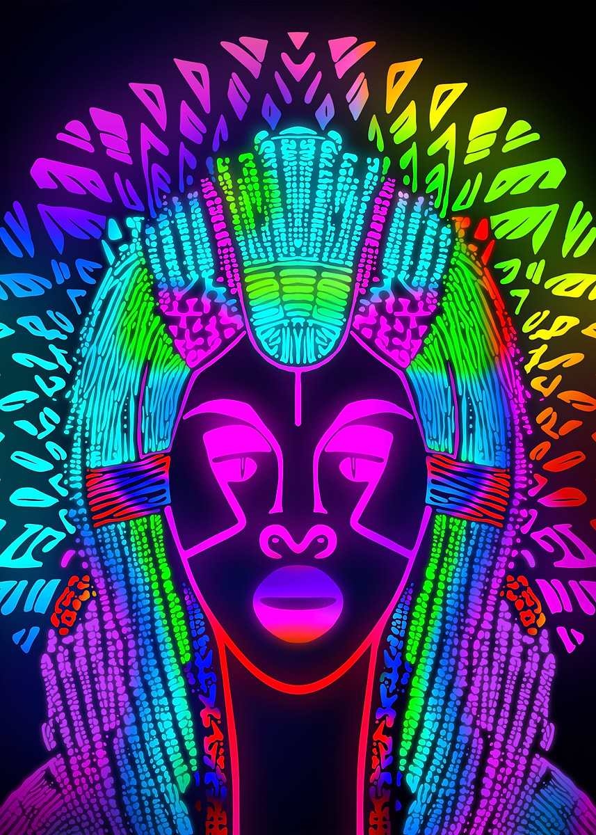'Light Warrior' Poster, picture, metal print, paint by TheMindFcuk ...