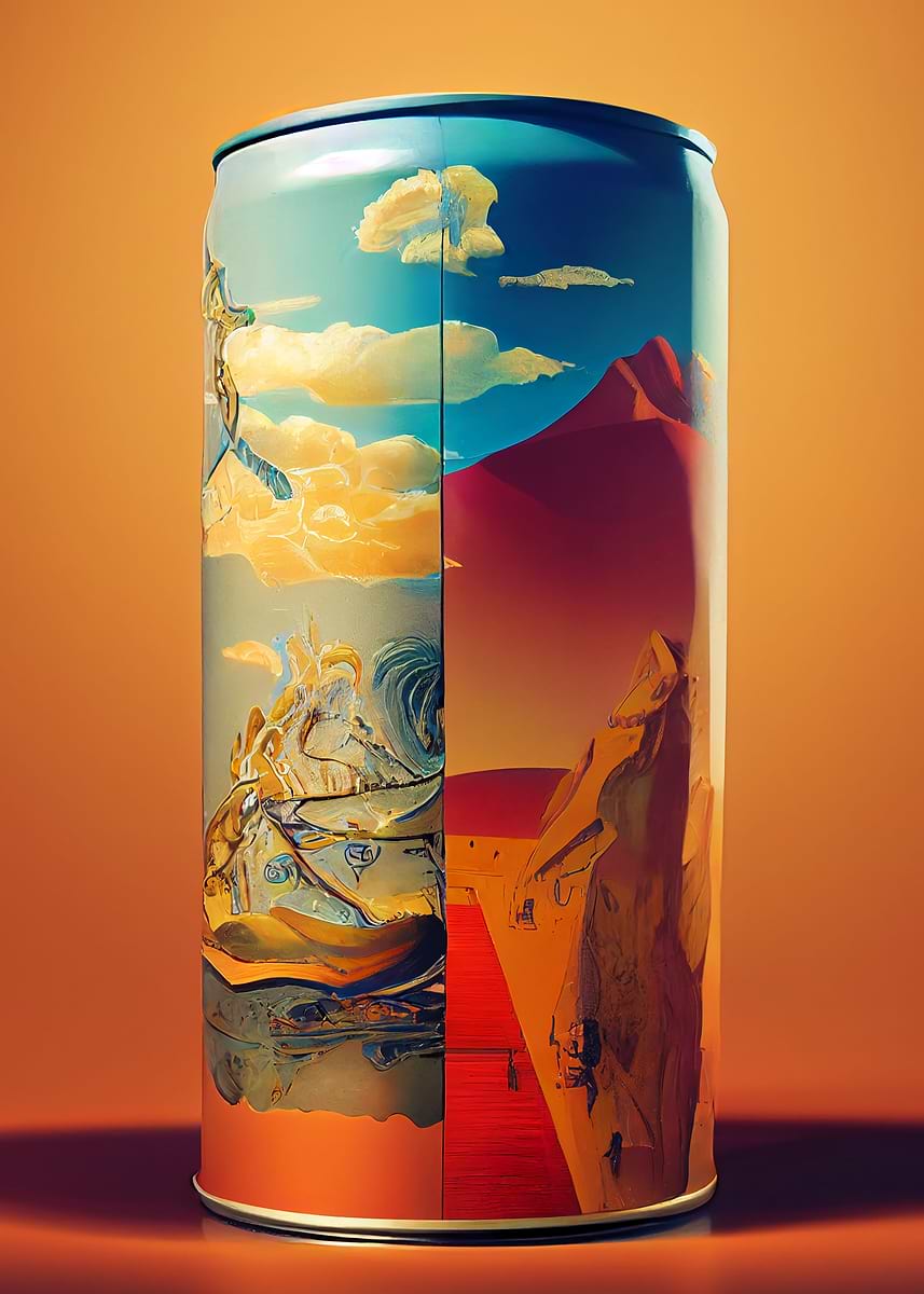 'Can Two Face' Poster, picture, metal print, paint by Luvcraft | Displate