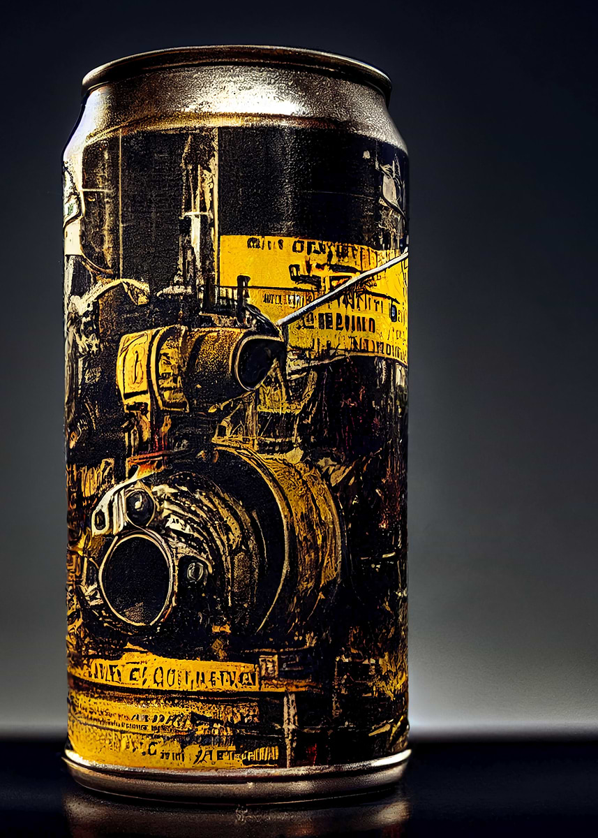 'A Can Of Diesel' Poster, picture, metal print, paint by Luvcraft ...