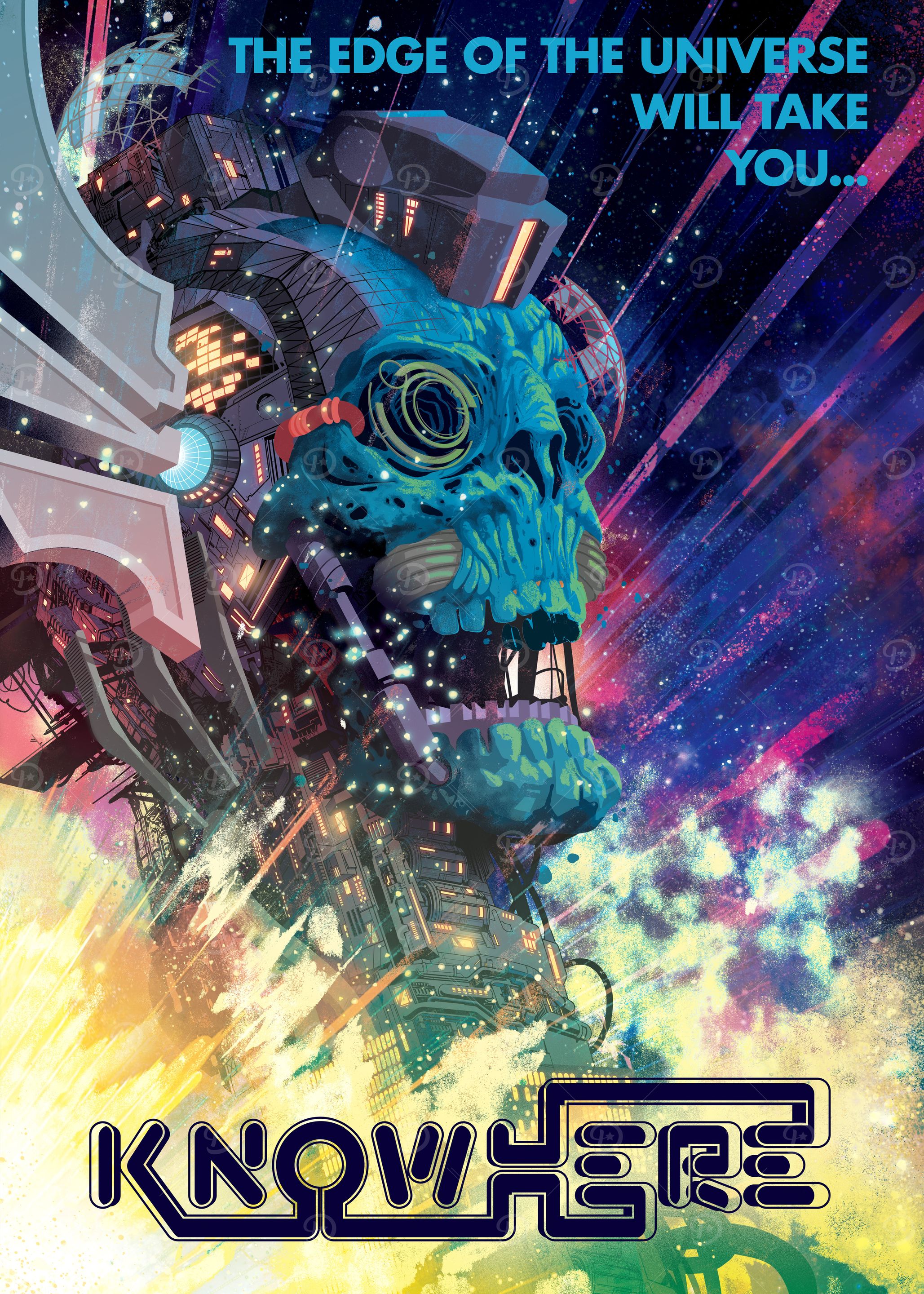 'Knowhere' Poster, picture, metal print, paint by Marvel | Displate