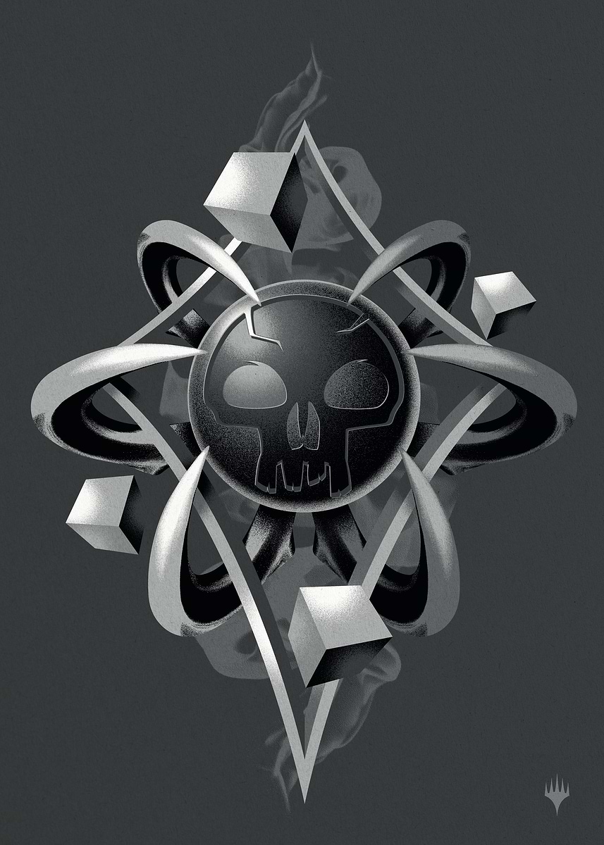 'Grey Swamp' Poster, picture, metal print, paint by Magic The Gathering ...