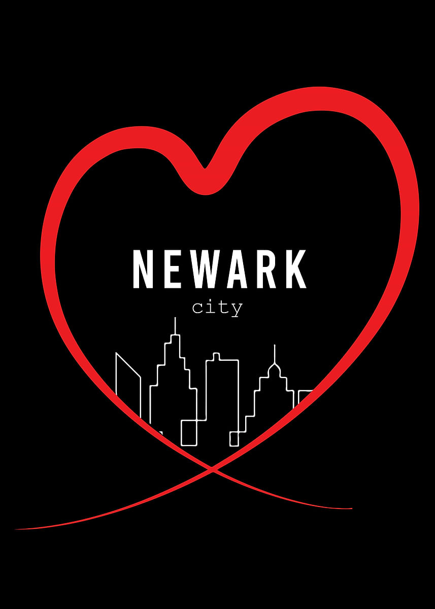 'Newark' Poster, picture, metal print, paint by berry nguyen | Displate