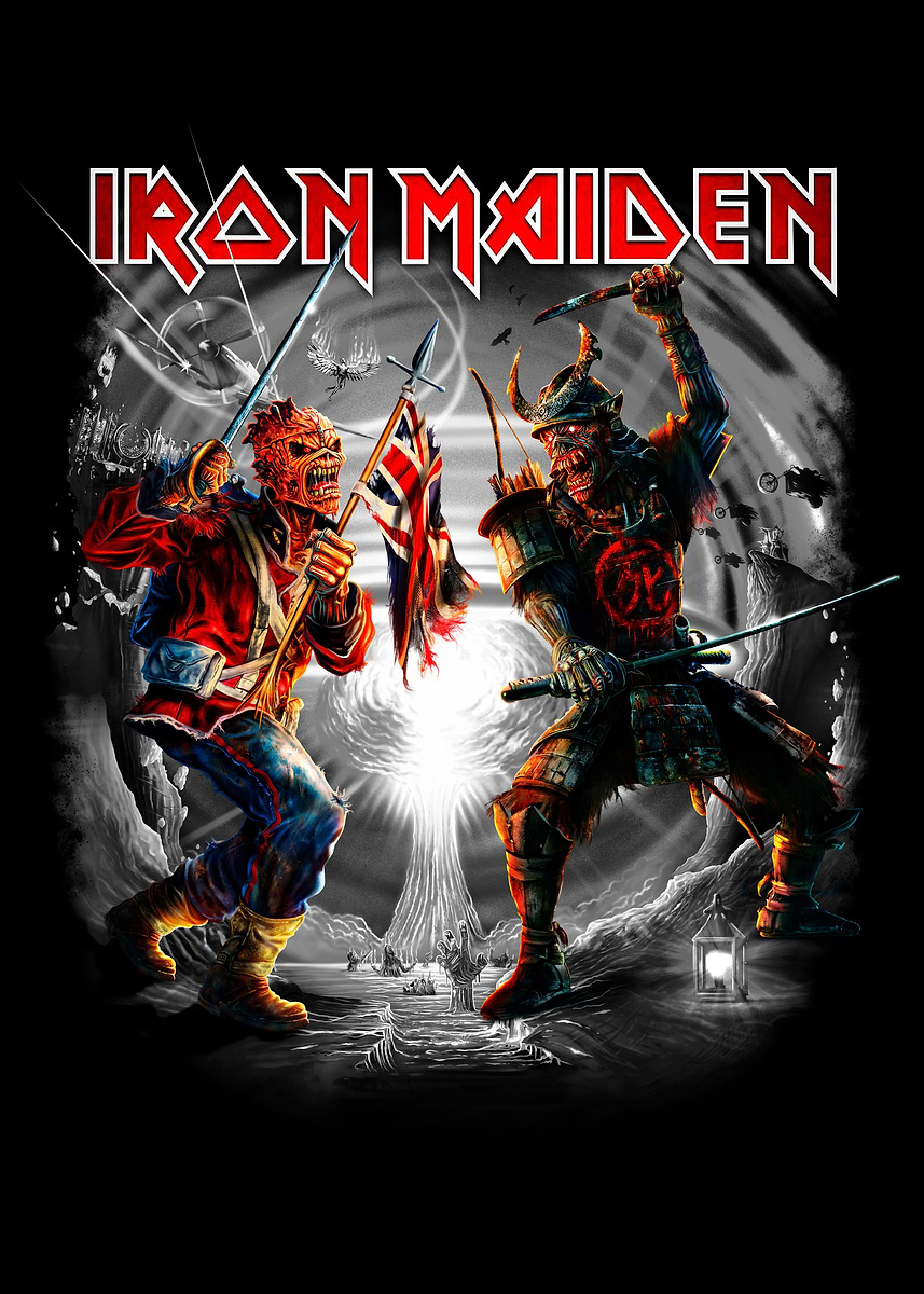 'Senjutsu 5' Poster, picture, metal print, paint by Iron Maiden | Displate