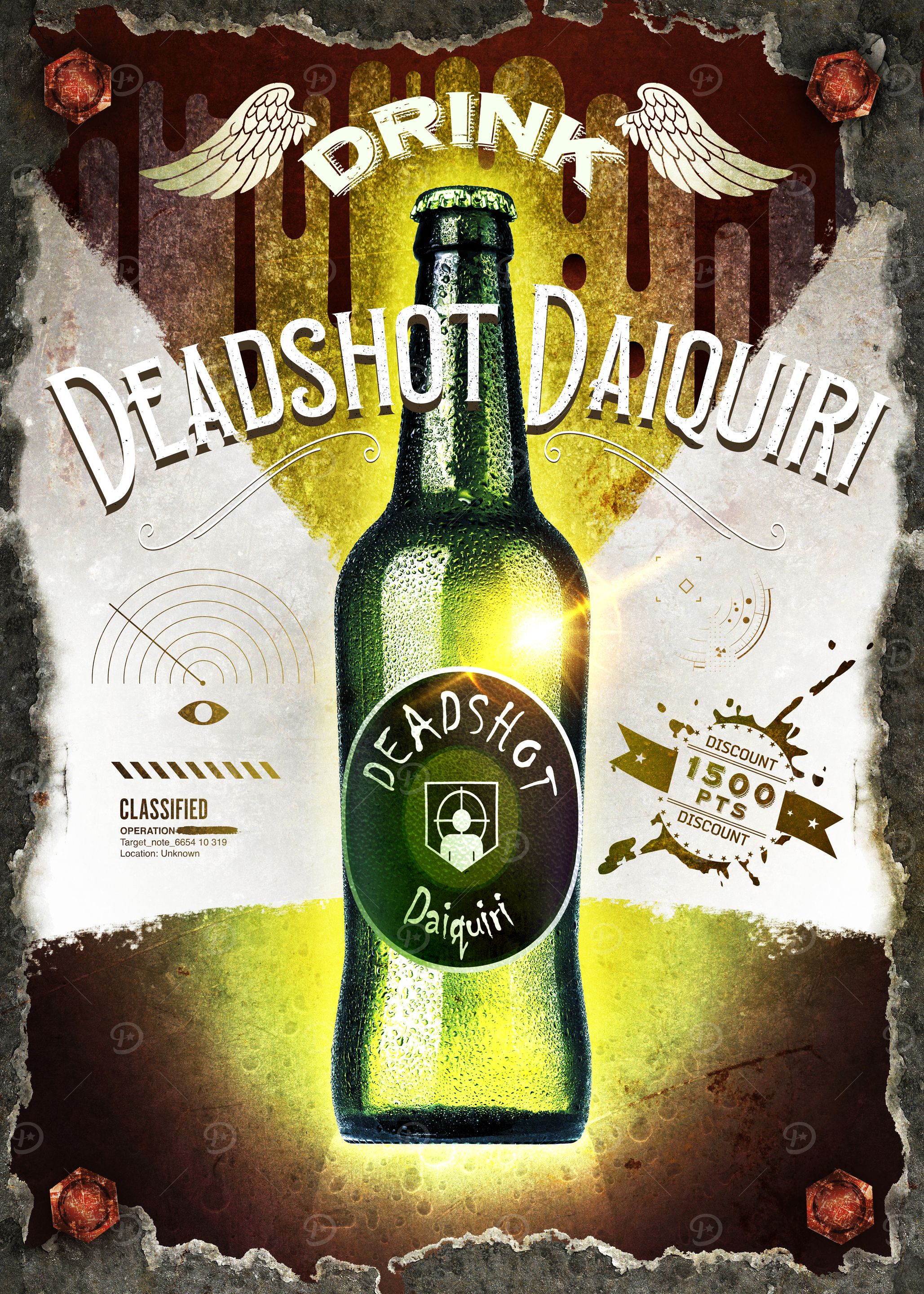 'Deadshot Daiquiri' Poster, picture, metal print, paint by Call of Duty ...