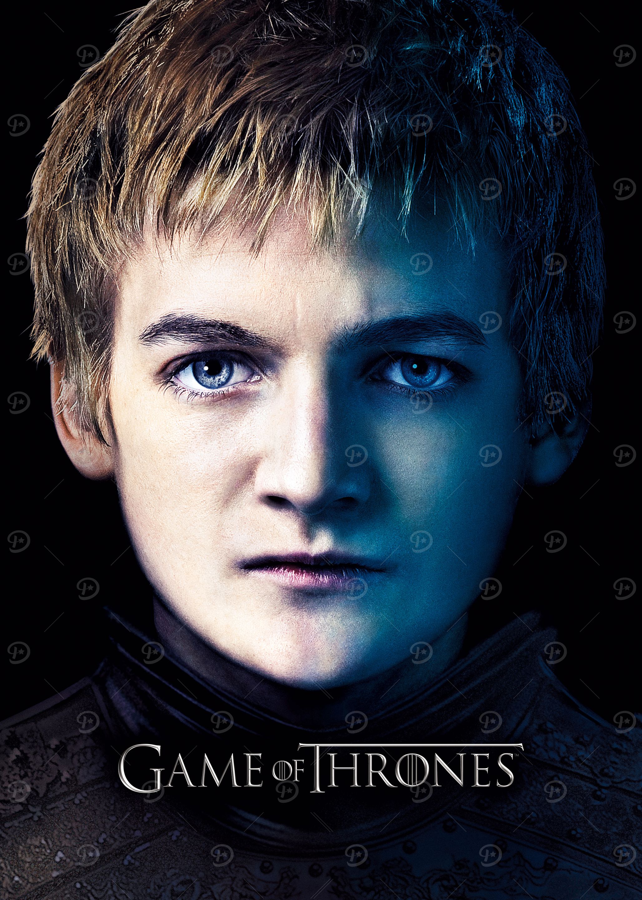 'Joffrey Baratheon' Poster, picture, metal print, paint by Game of ...