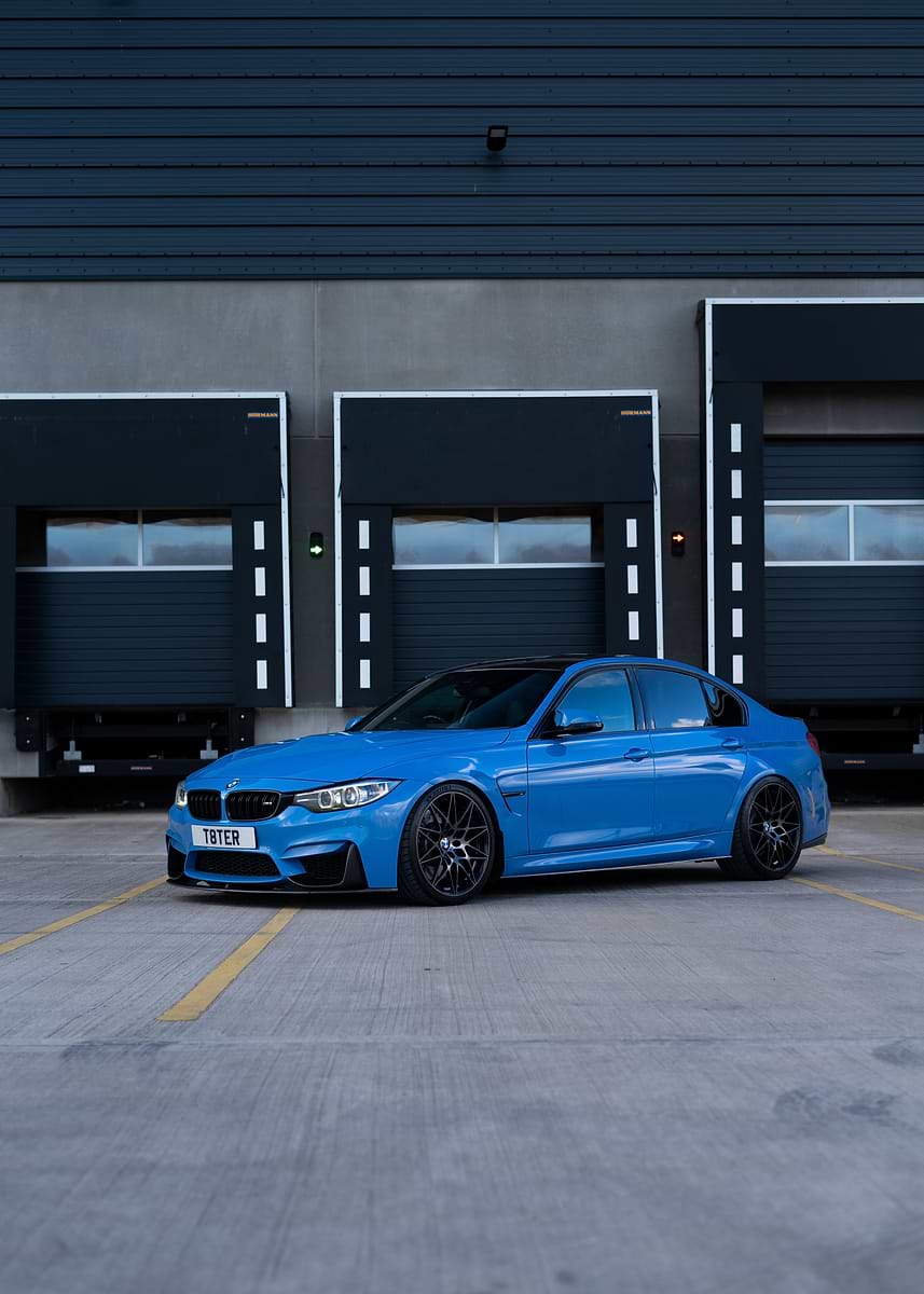 'BMW F80 M3' Poster, picture, metal print, paint by vividdepth | Displate