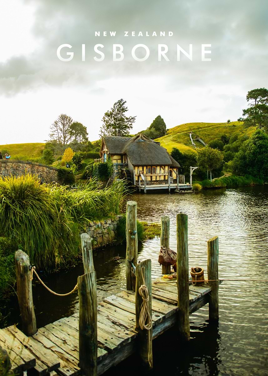 'Gisborne' Poster, picture, metal print, paint by Merah Djoeang | Displate