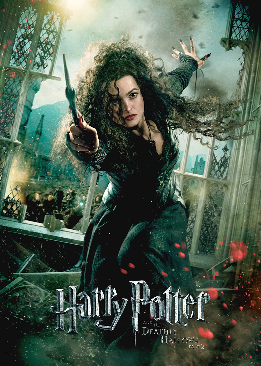 'HP8 Bellatrix Lestrange' Poster, picture, metal print, paint by ...