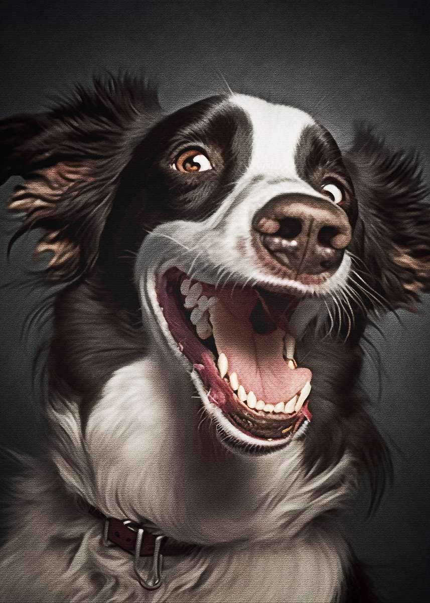 'Hysterical Laugh' Poster, picture, metal print, paint by Muh Asdar ...