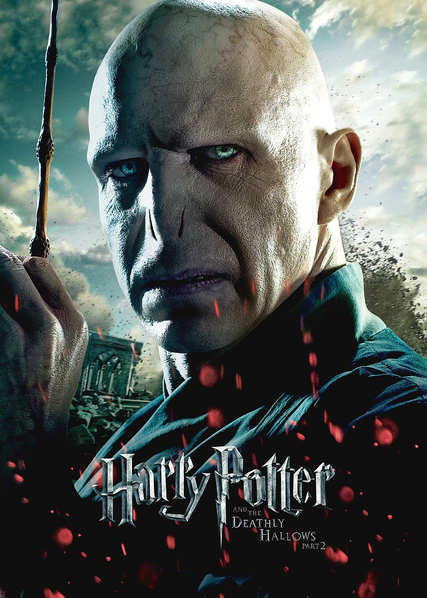'HP8 Voldemort Portrait' Poster, picture, metal print, paint by ...