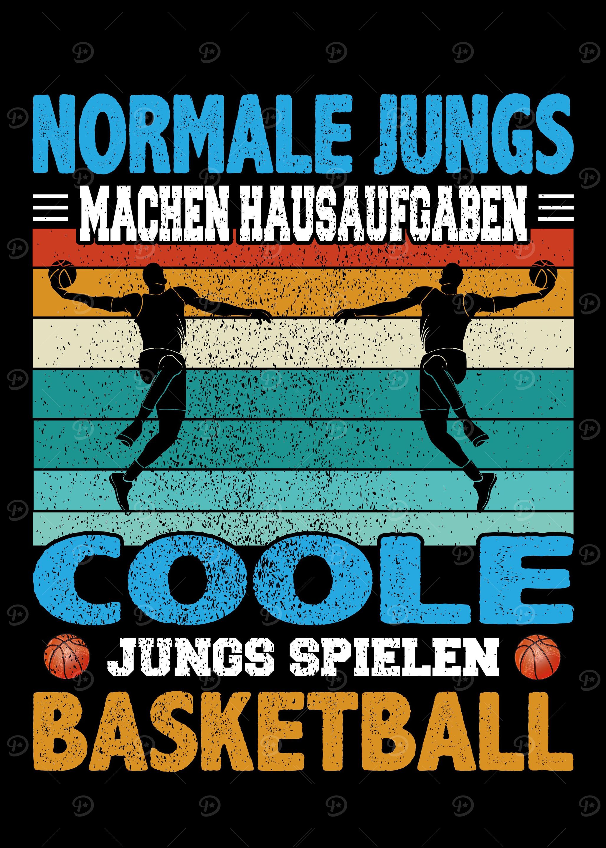 'Basketball Dunking Spieler' Poster, picture, metal print, paint by ...