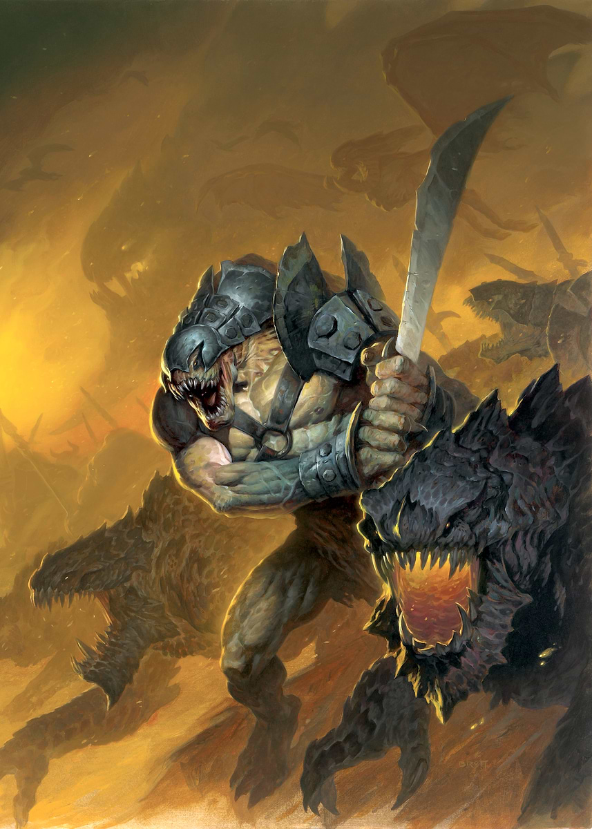 'Horde' Poster, picture, metal print, paint by Diablo | Displate