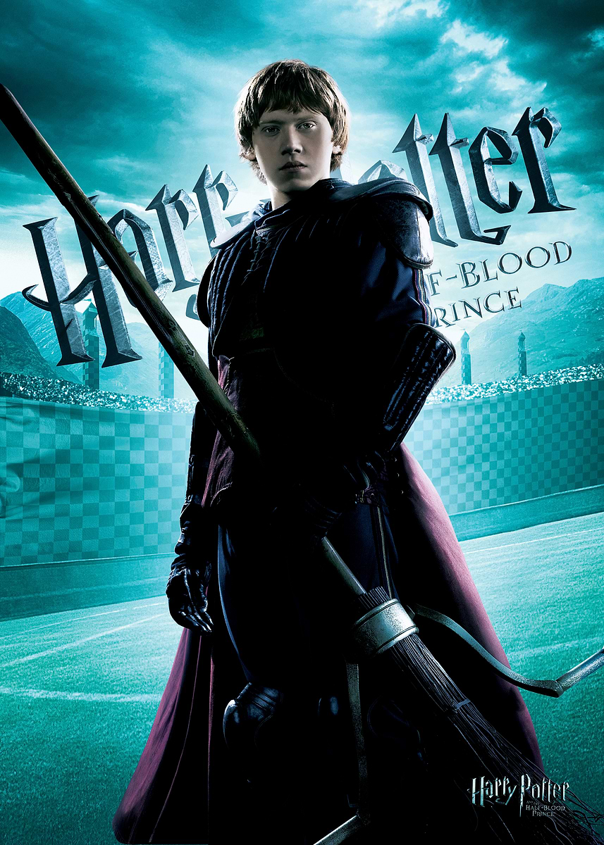 'HP6 Ron Weasley' Poster, picture, metal print, paint by Wizarding ...