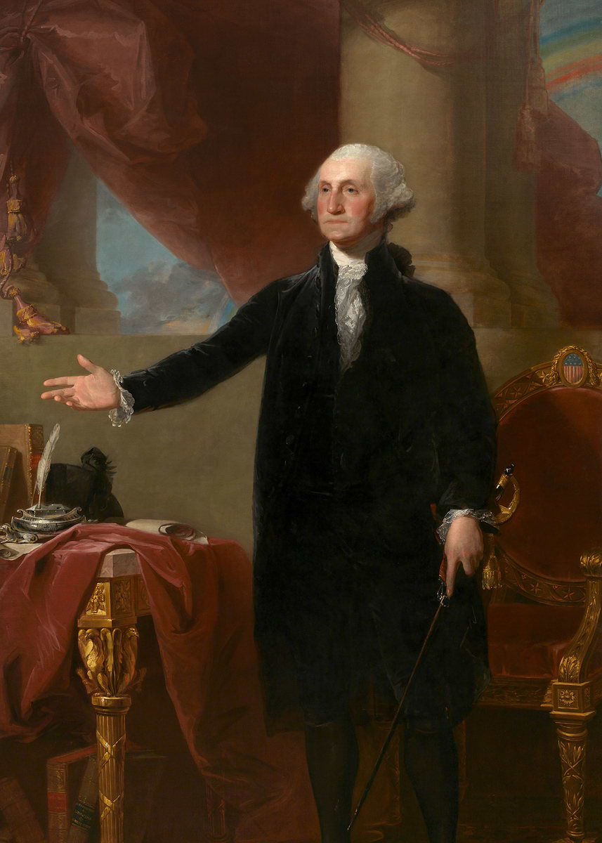 'George Washington' Poster, picture, metal print, paint by anamaria ...