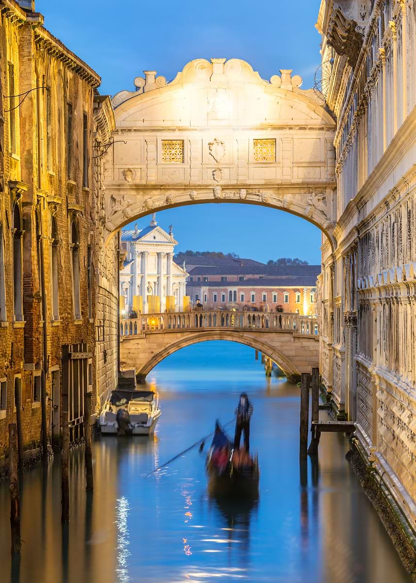 'Bridge of Sighs Venice' Poster, picture, metal print, paint by Matteo ...
