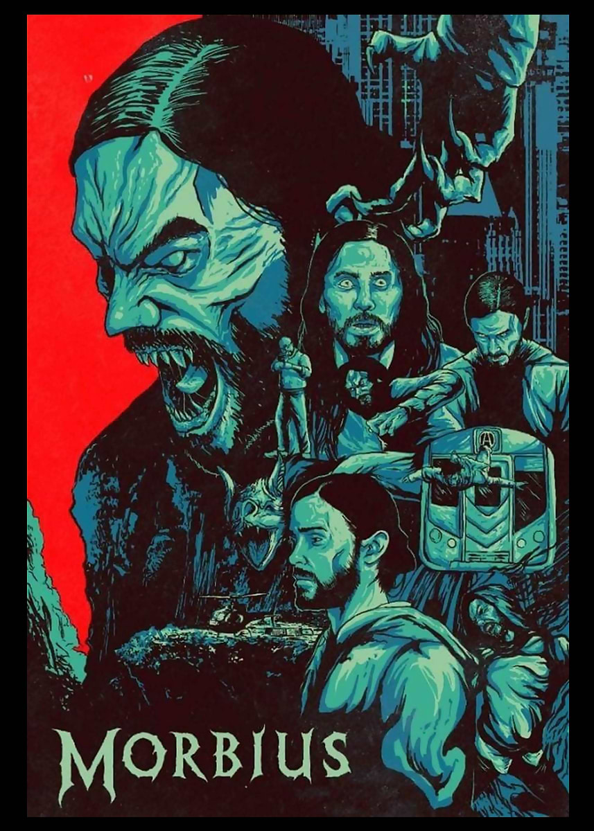 'MORBIUS POSTER ART' Poster, picture, metal print, paint by Heri Nurdin ...