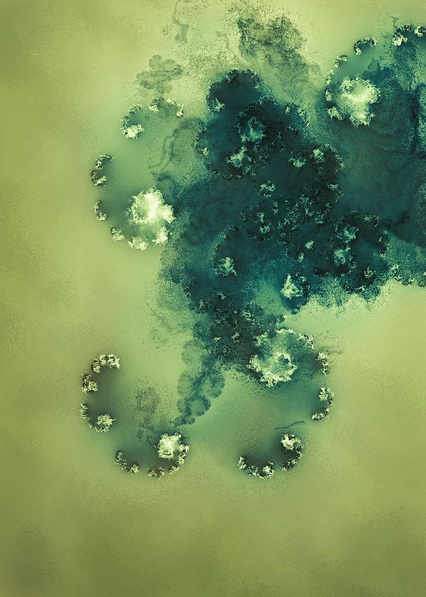 'Toxic' Poster, picture, metal print, paint by Thomas Raftsjö | Displate